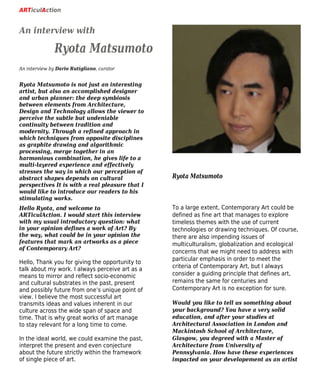 Interview with Ryota matsumoto ARTiculAction Art Review March20 2015.pdf