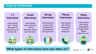Interview workshop slate (pt1) | PPTX