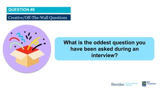 Interview workshop slate (pt3) | PPTX