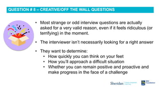 Interview workshop slate (pt3) | PPTX