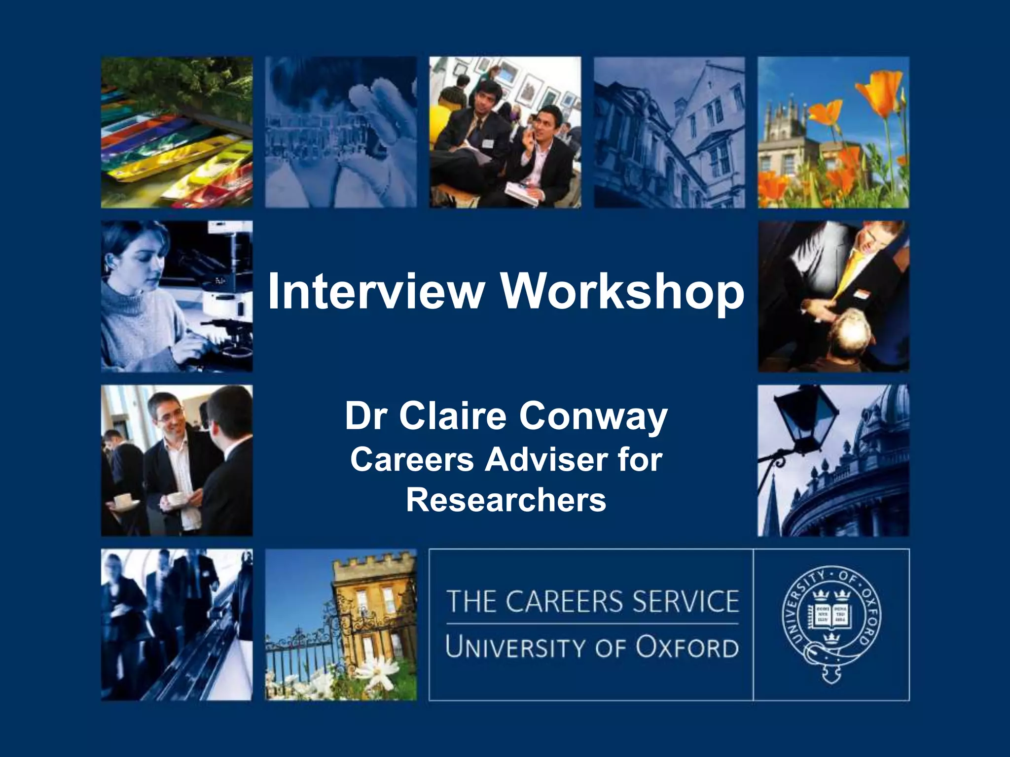 interview workshop_GRAD 2011_claire.ppt