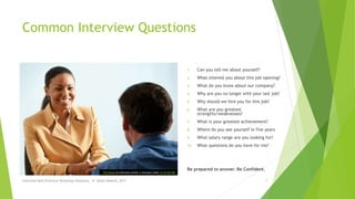 Interviewing Workshop | PPTX