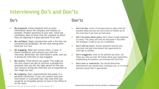 Interviewing Workshop | PPT