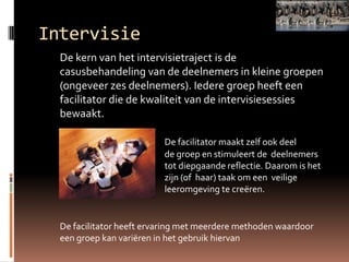 Intervisie anders | PPTX | Workshops and Classes | Hobbies & Interests
