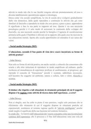 Intervista con John Dewey | PDF