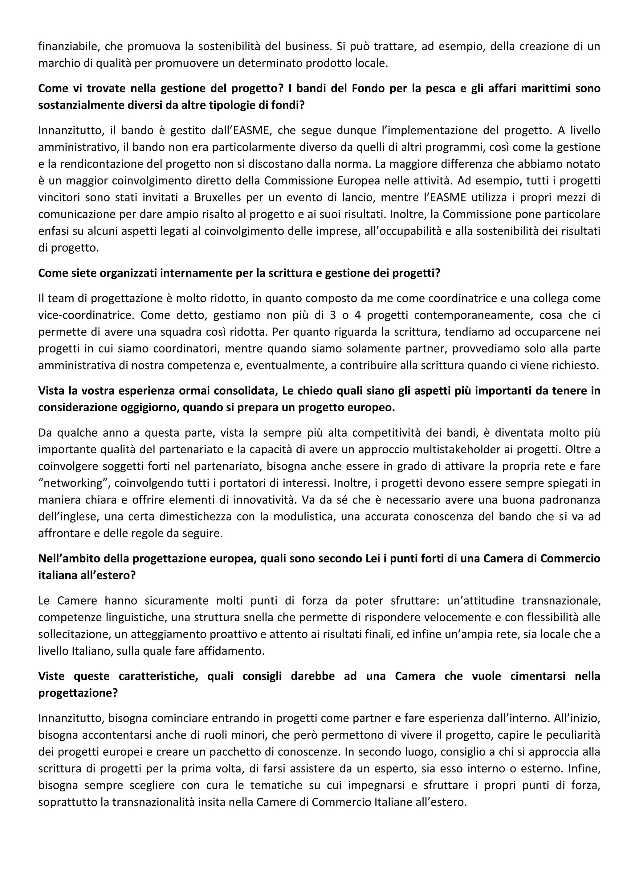 Intervista Debora Giannini- Istituto tagliacarne | PDF