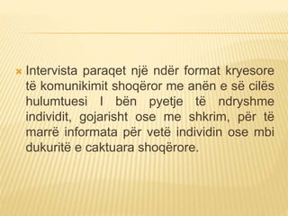 Interviste | PPTX