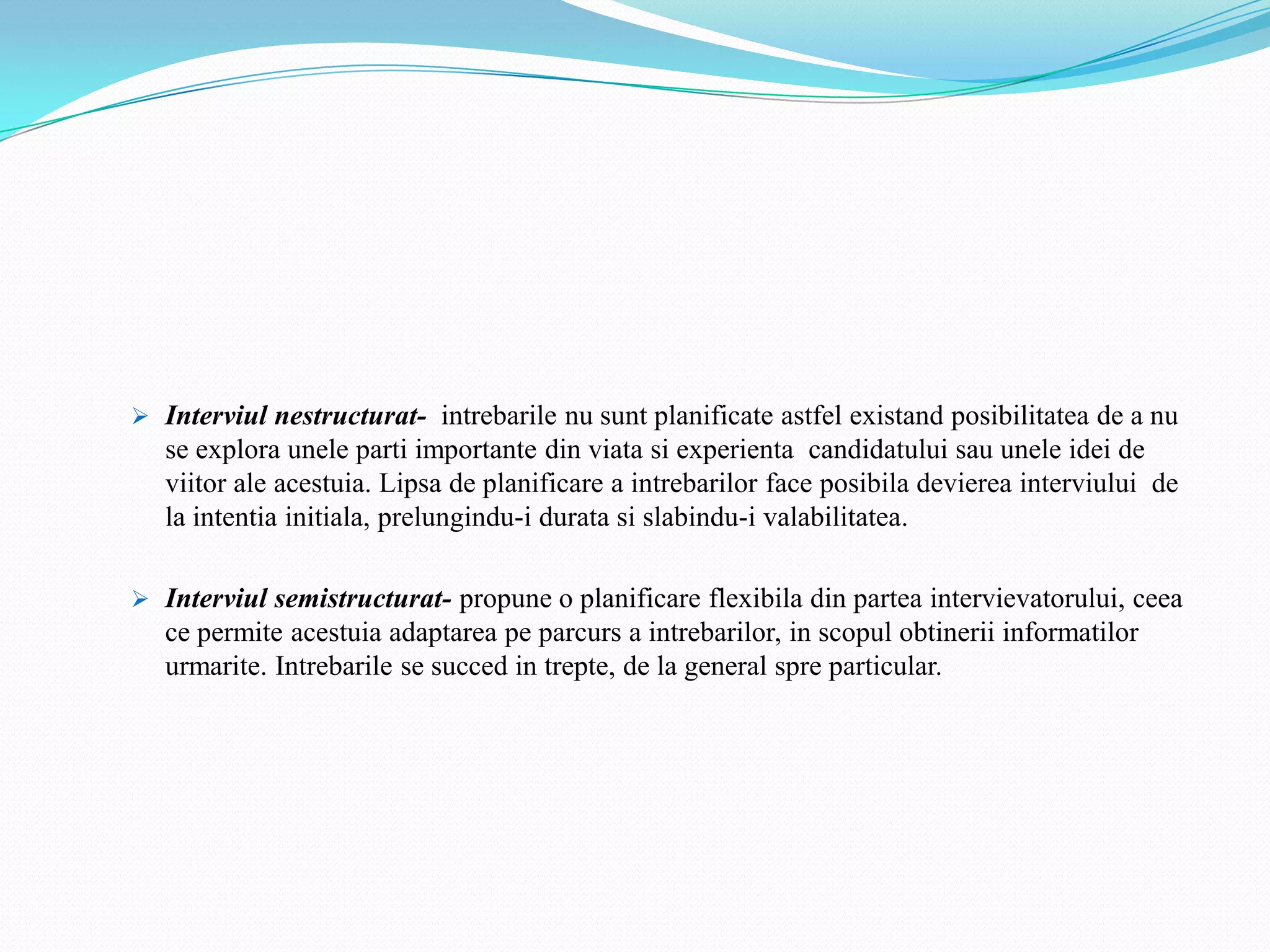 Interviul de angajare rasunoiu roxana | PPTX