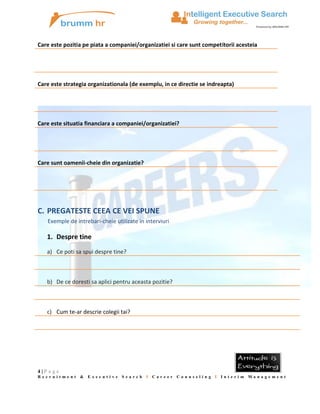 Interview tool kit | PDF