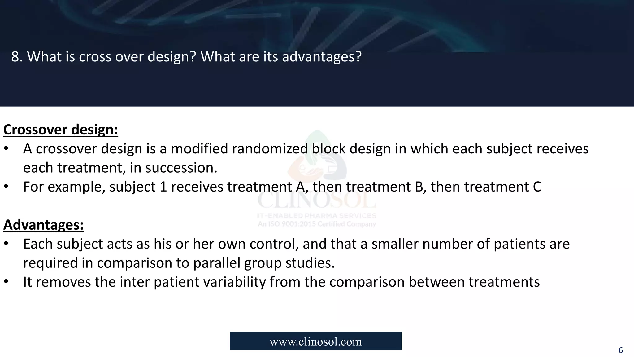 Interview Question Series: Clinical Research | PPT Interview Question Series: Clinical Research | PPT