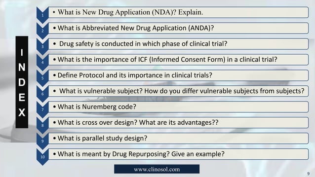 Interview Question Series: Clinical Research | PPT Interview Question Series: Clinical Research | PPT