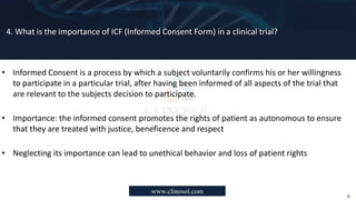 Interview Question Series: Clinical Research | PPT