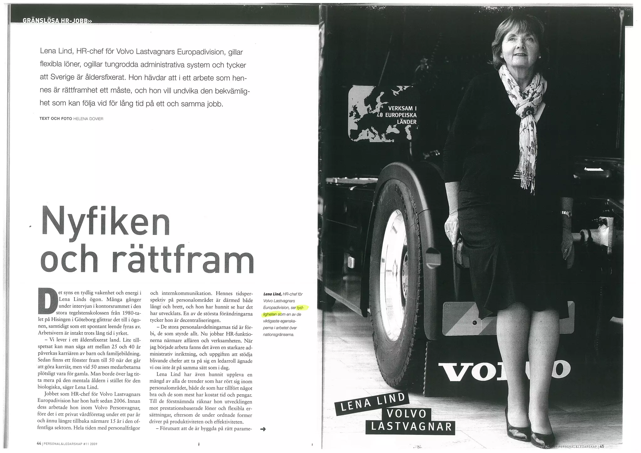 Intervju Lena Lind I P&L 11 2009 | PDF