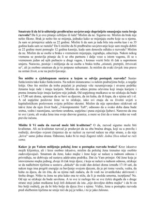 Intervju sa odvjetnicom Cikač tema, razvod | PDF