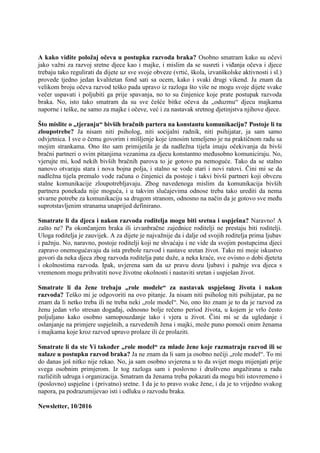 Intervju sa odvjetnicom Cikač tema, razvod | PDF