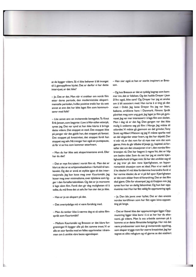 Intervju z # 87 ragnar lasse henriksen | PDF