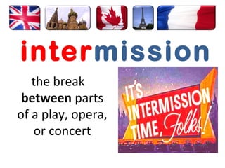 Inter vocabulary words | PPT