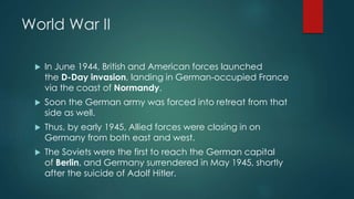 Interwar Period and World War II | PPTX