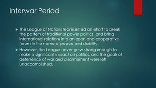 Interwar Period and World War II | PPTX
