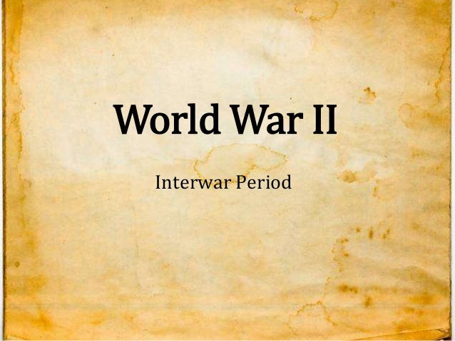 Interwar period