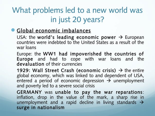 8. The Interwar period | PPS