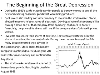 Interwar Period and The Great Depression | PPT