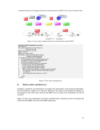 Interworking qos management subsystem into ims based architecture multi providers ims-iqmsmp | PDF