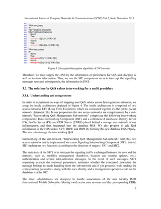 Interworking qos management subsystem into ims based architecture multi providers ims-iqmsmp | PDF