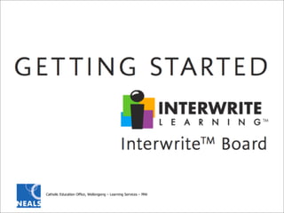 Interwrite Whiteboard - Getting Started | PDF | Web Conferencing ...