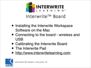 Interwrite Whiteboard - Getting Started | PDF