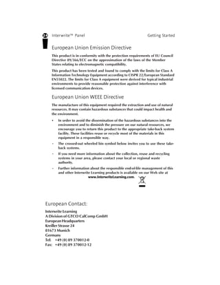 Interwrite workspace | PDF