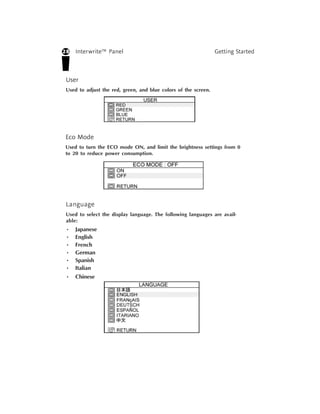 Interwrite workspace | PDF