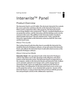 Interwrite workspace | PDF