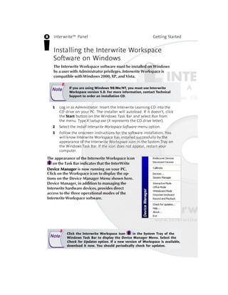 Interwrite workspace | PDF