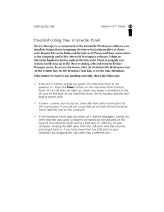 Interwrite workspace | PDF