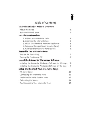 Interwrite workspace | PDF