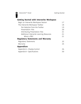 Interwrite workspace | PDF
