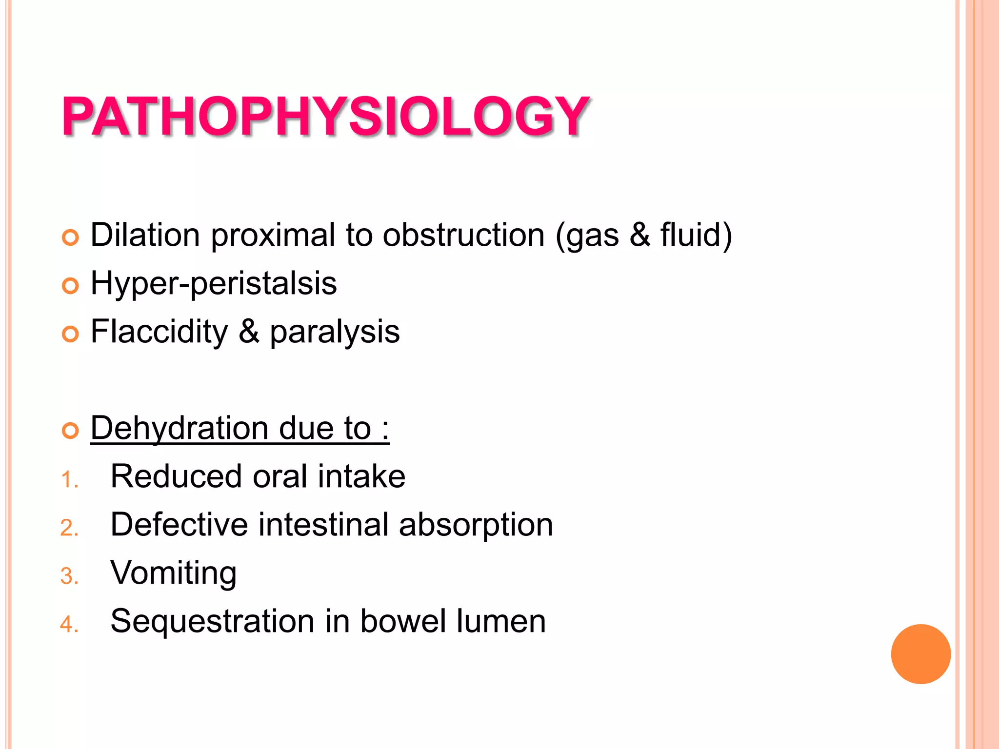 Intestinal obstruction | PPTX