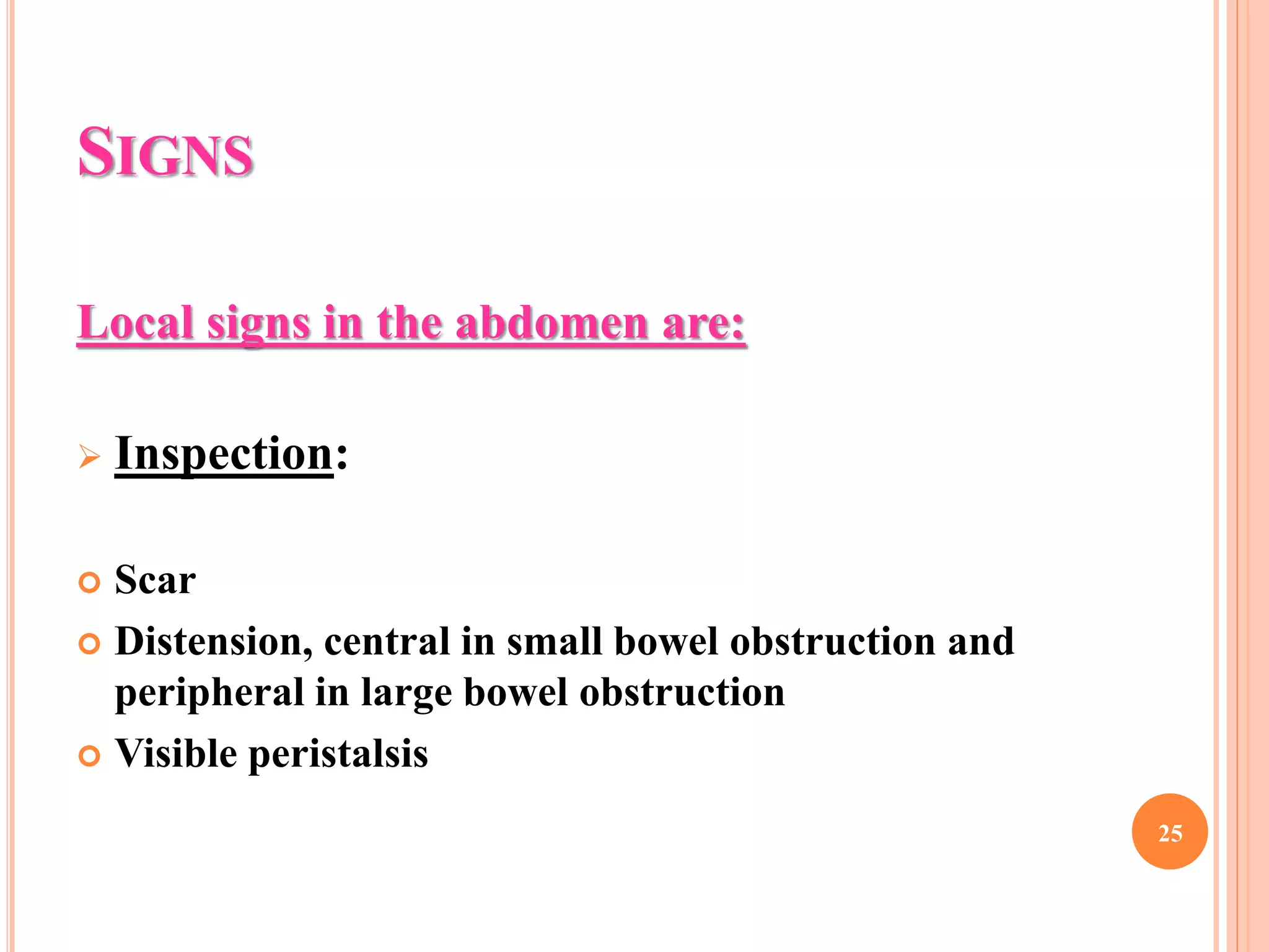 Intestinal obstruction | PPTX