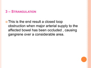 Intestinal obstruction | PPTX