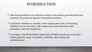 intestinal amoebiasis from bench to bedside.pptx