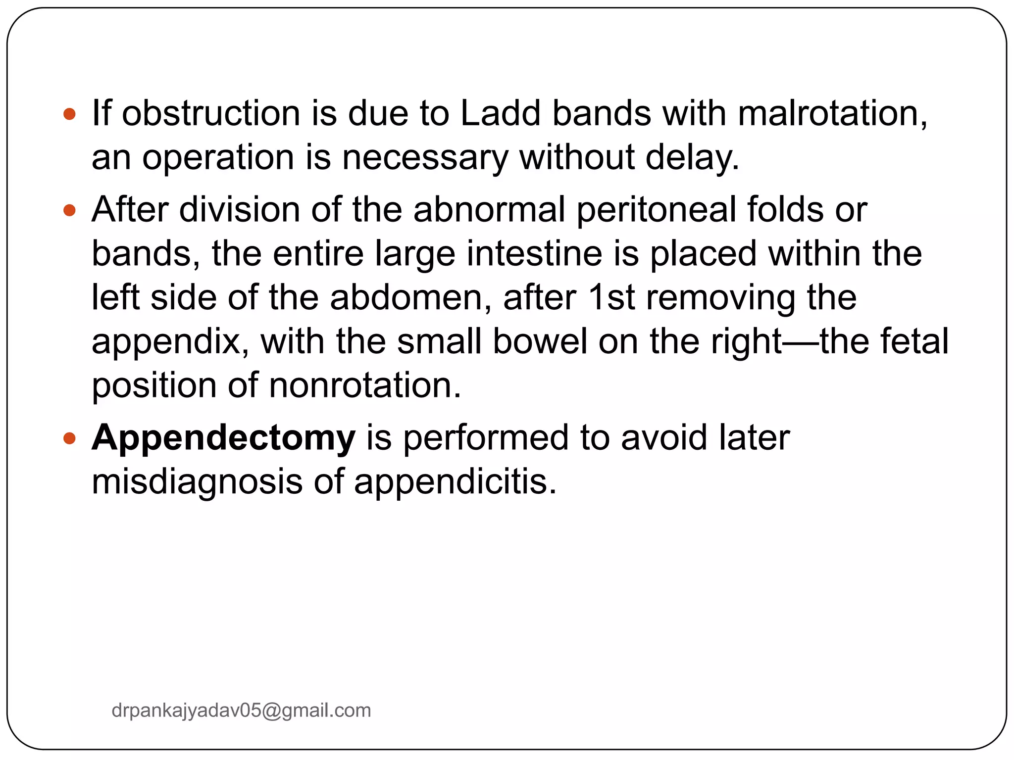 Intestinal atresia | PPTX