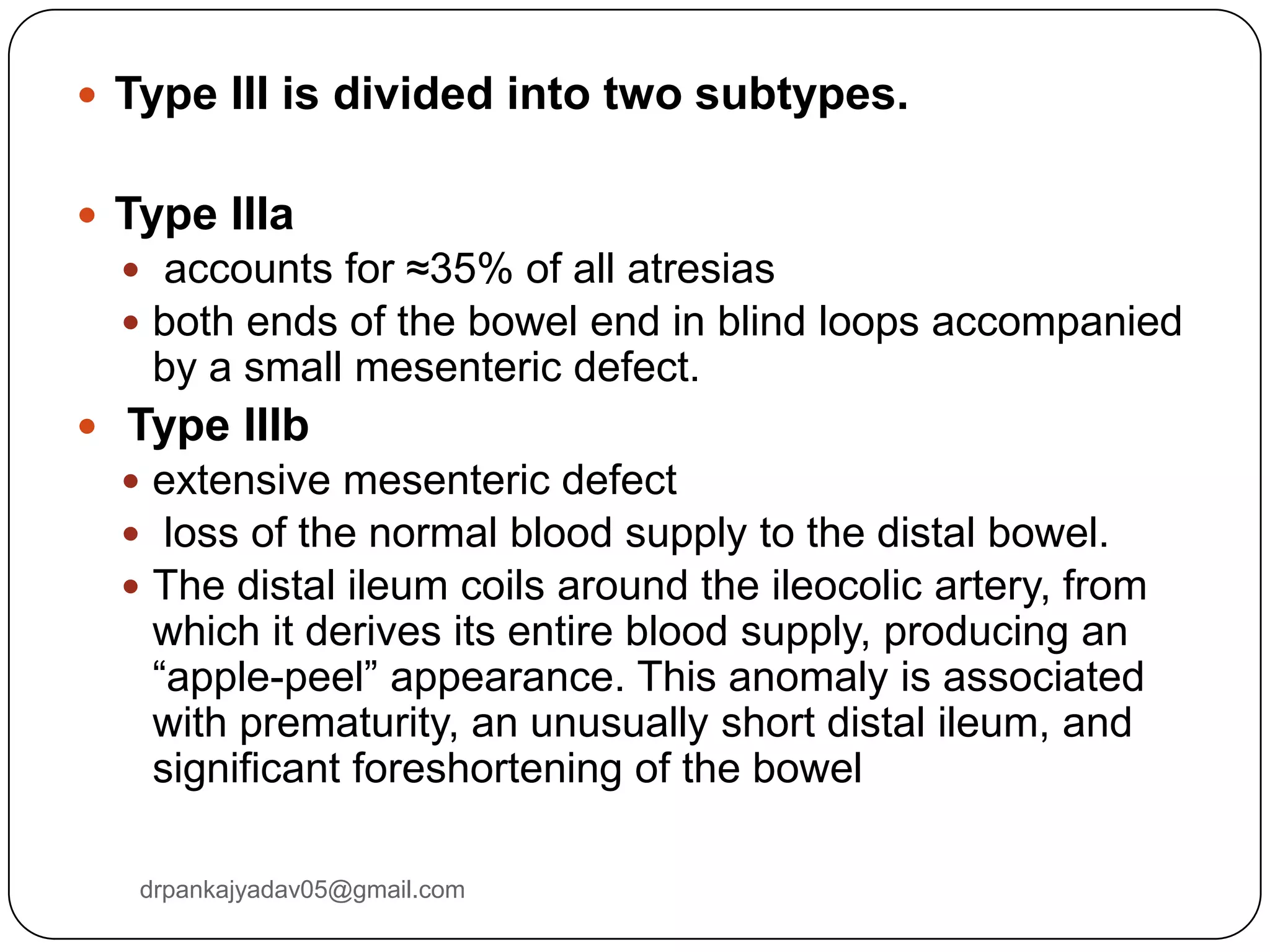 Intestinal atresia | PPT