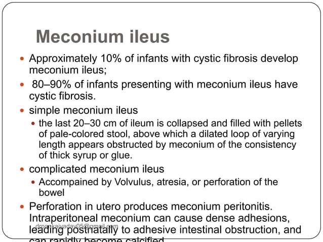 Intestinal atresia | PPTX | Digestive Disorders | Diseases and Conditions