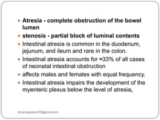 Intestinal Atresia