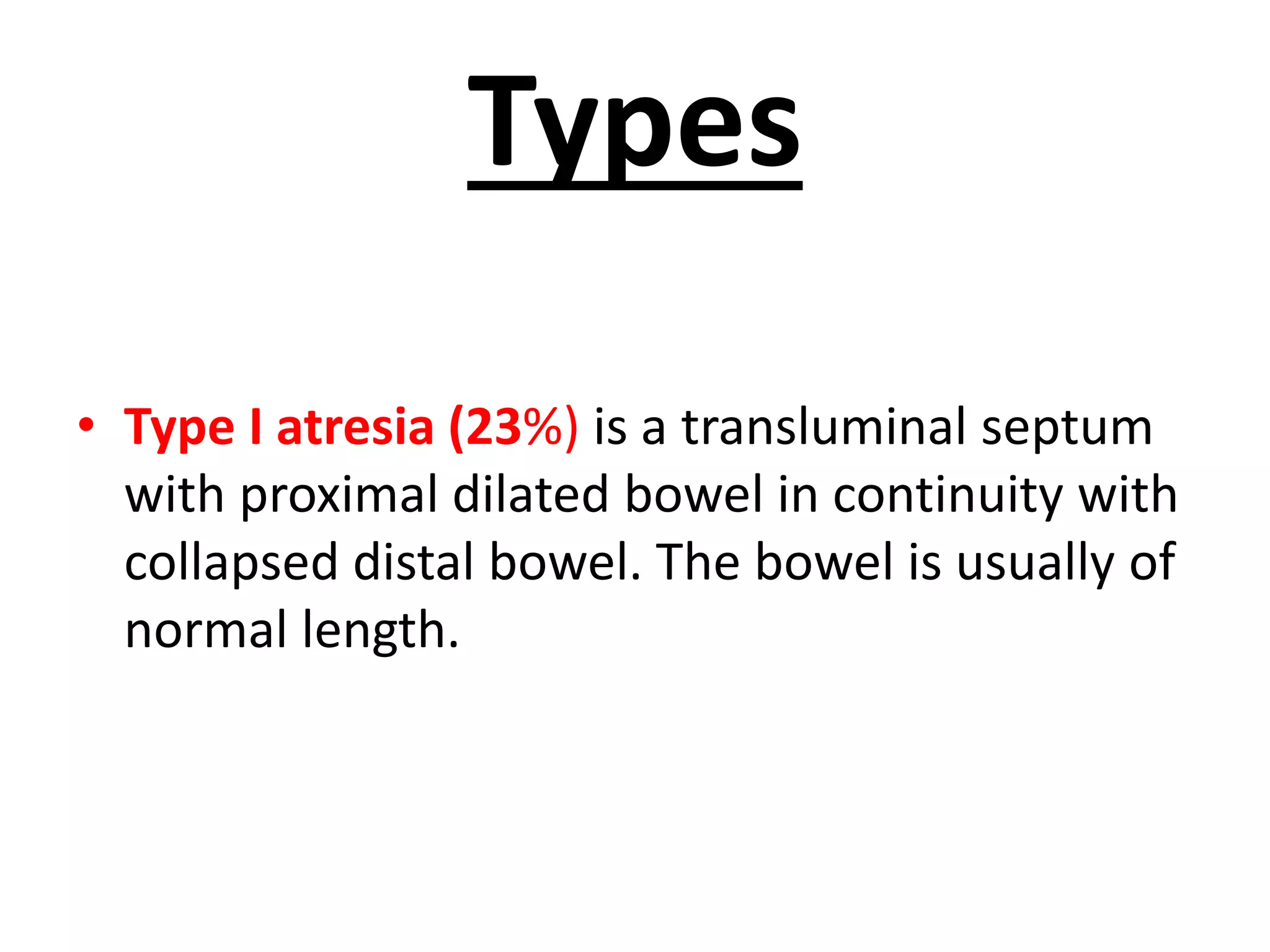 Intestinal atresia | PPTX
