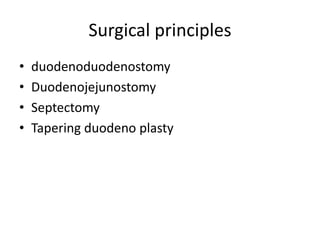 Intestinal atresia and meconium ileus | PPTX