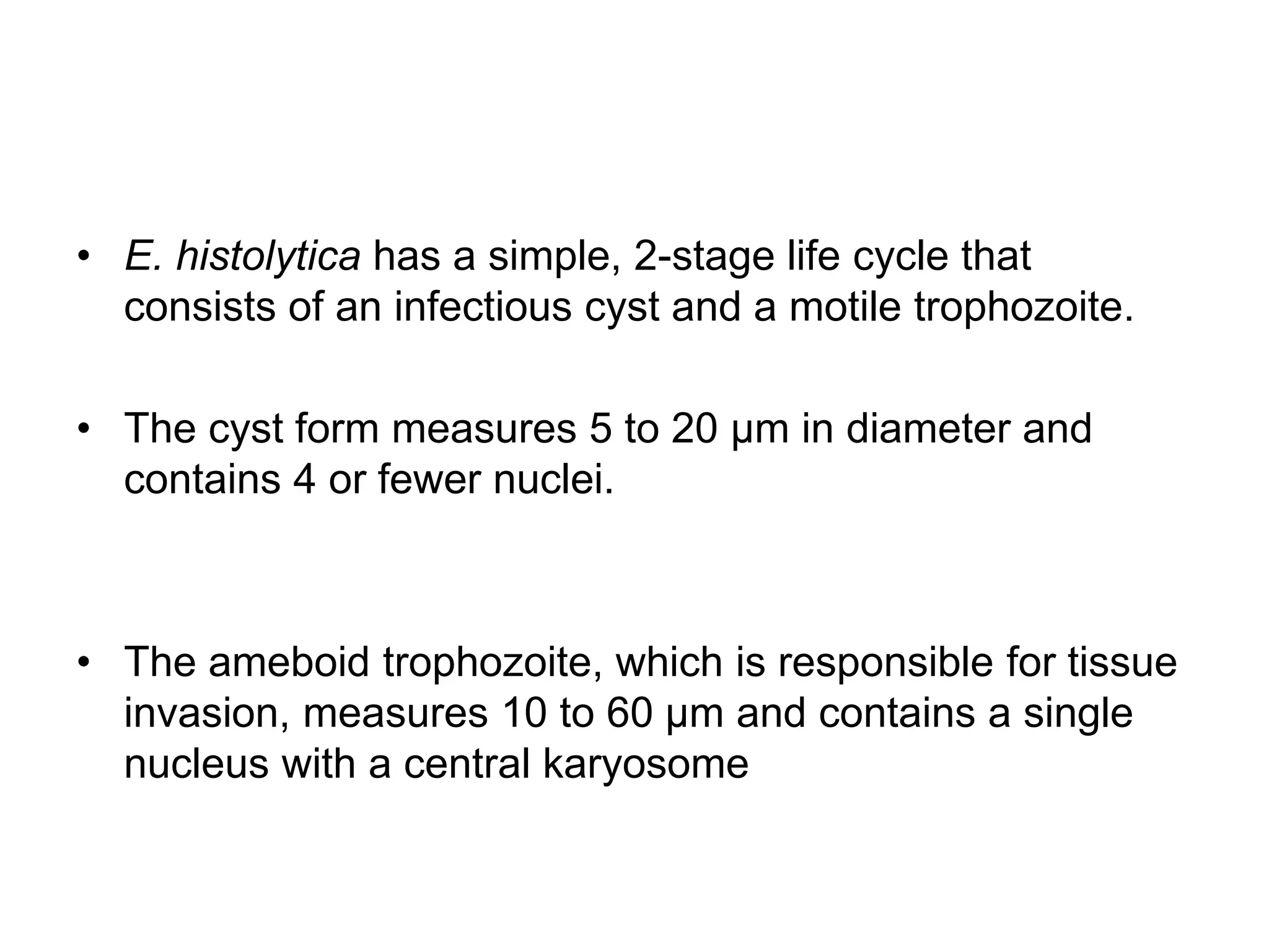 Intestinal Entamoeba histolytica amebiasis - Copy.ppt