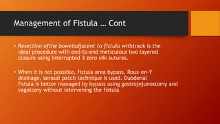 Intestinal Fistula.pptx