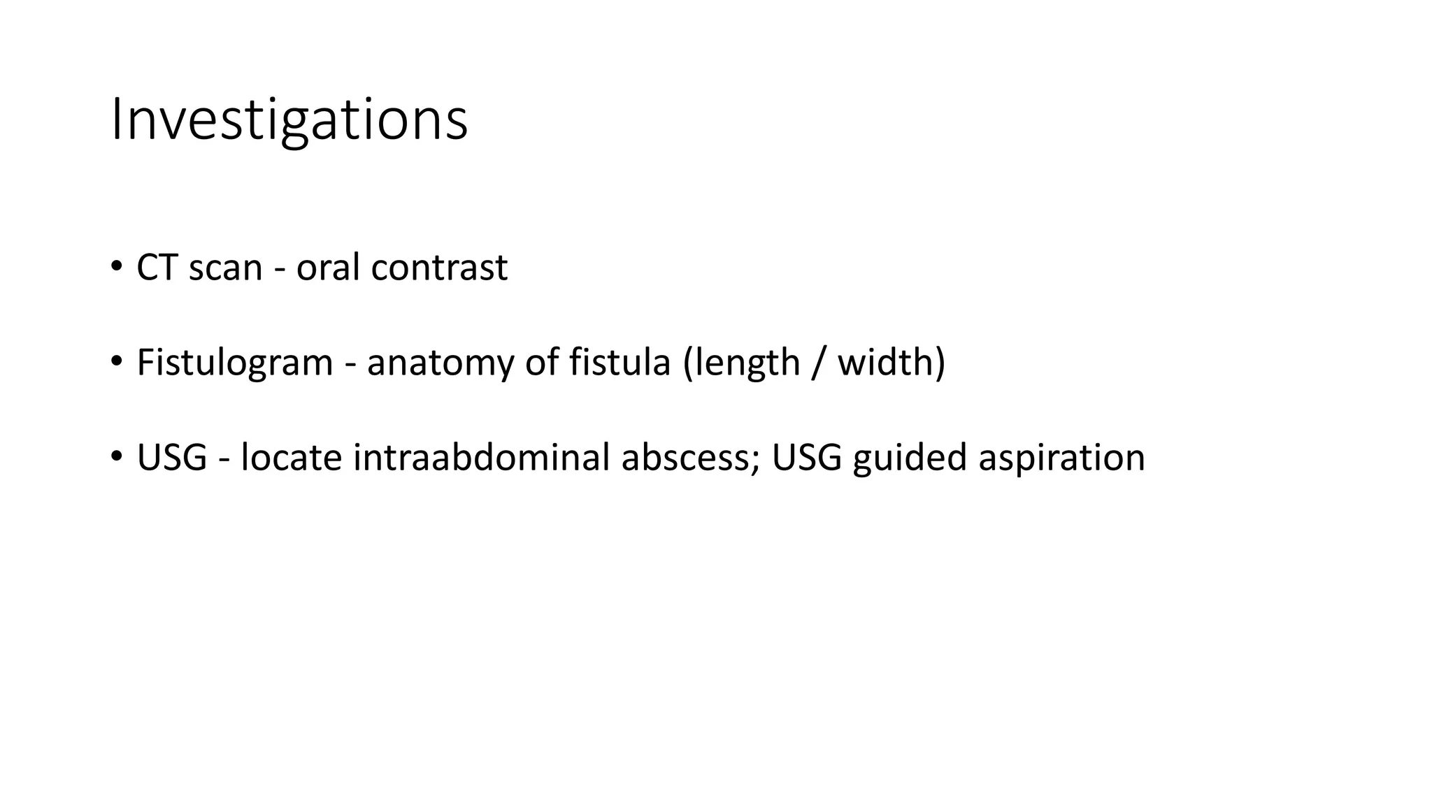 Intestinal Fistula | PPTX
